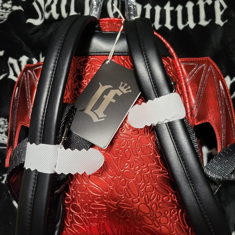 Loungefly | Bags | Loungefly Fiery Red Dragon Bam Exclusive Backpack ...